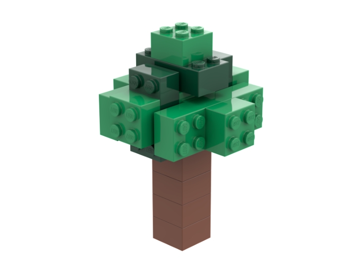 Oak Tree from BrickLink Studio [BrickLink]