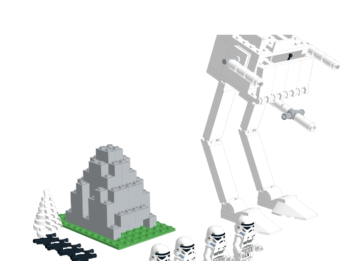 first order atst from BrickLink Studio [BrickLink]