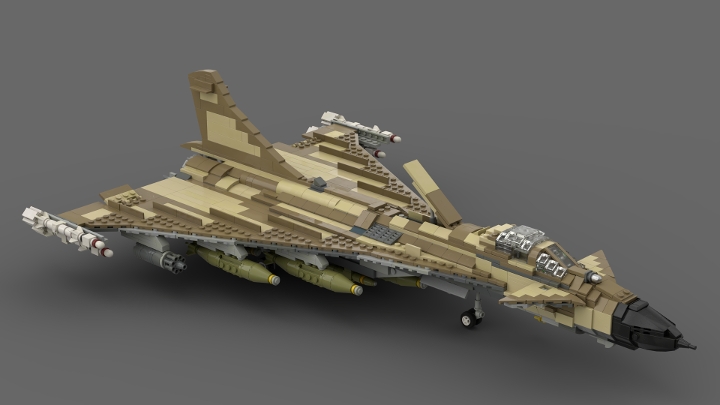 Jet Bomber Desert from BrickLink Studio [BrickLink]