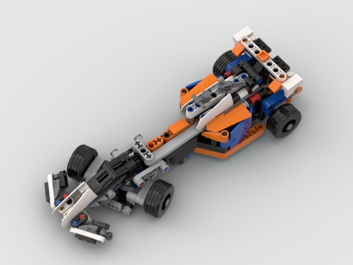 Formula Race Car V2 from BrickLink Studio [BrickLink]