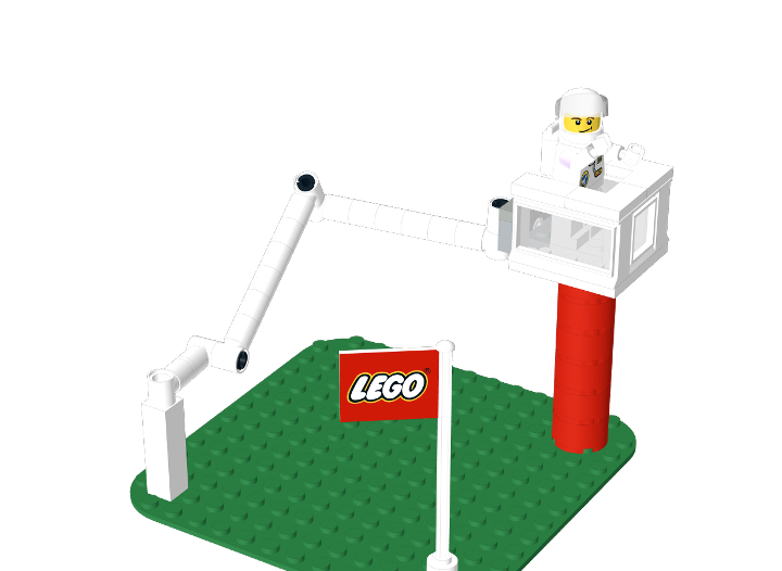 space mechanical arm from BrickLink Studio [BrickLink]