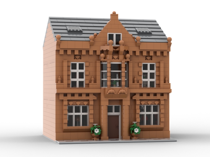 Abraham House from BrickLink Studio [BrickLink]