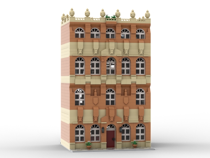 Office building from BrickLink Studio [BrickLink]