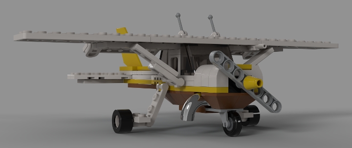 Cessna 152 from BrickLink Studio [BrickLink]