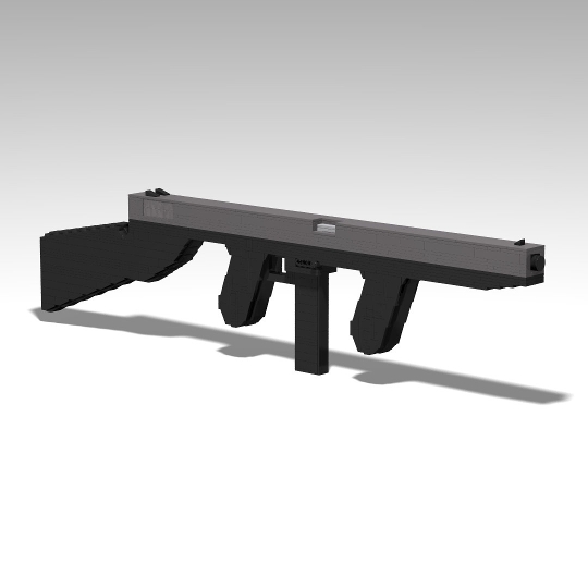 Glompson (Thompson x Glock) from BrickLink Studio [BrickLink]