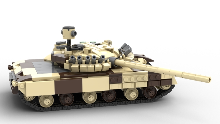 T-80UM1 from BrickLink Studio [BrickLink]