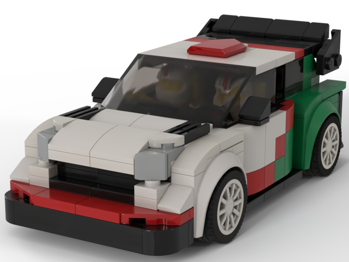 Rally Car 19 from BrickLink Studio [BrickLink]