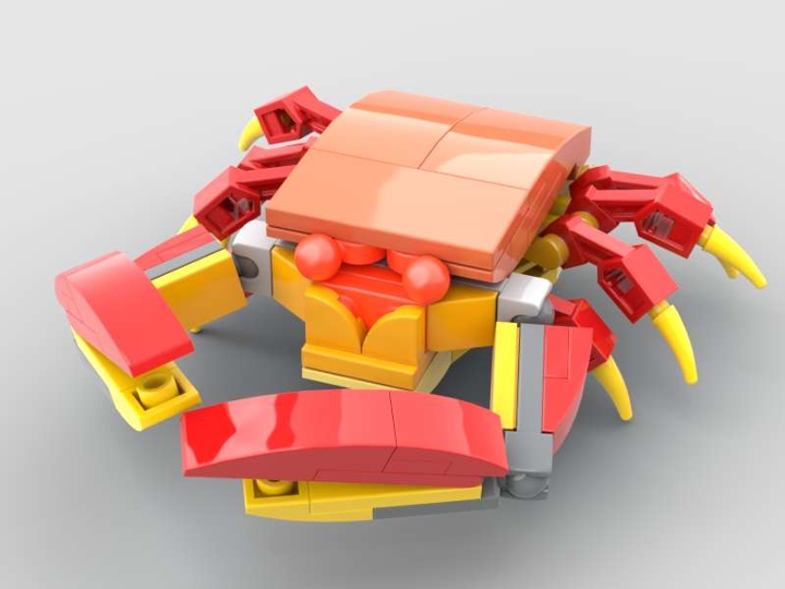 crab from BrickLink Studio [BrickLink]
