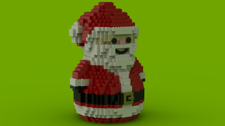 cute santa from BrickLink Studio [BrickLink]