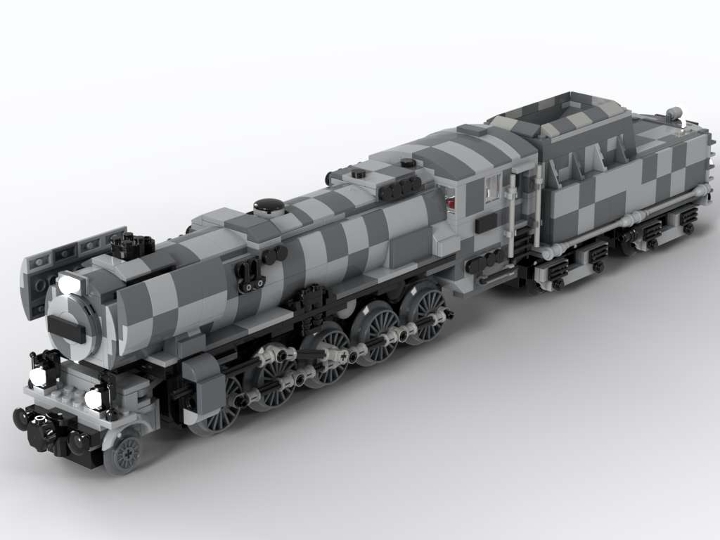 BR 52 Kriegslok from BrickLink Studio [BrickLink]