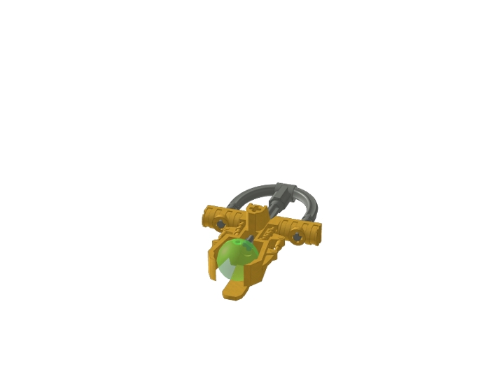 gold zamor sphere launcher from BrickLink Studio [BrickLink]