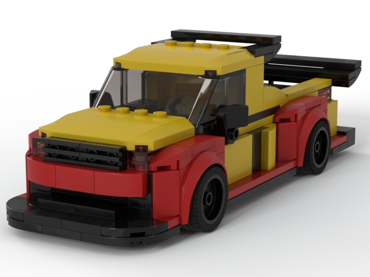 Race Car 21 from BrickLink Studio [BrickLink]
