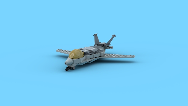 fighter jet from BrickLink Studio [BrickLink]