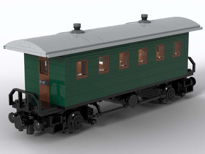 Wagon ÖBB from BrickLink Studio [BrickLink]