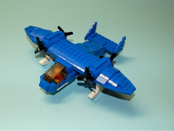 Small Plane 2 of 10 from BrickLink Studio [BrickLink]