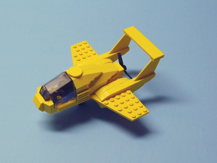 Small Plane 3 of 10 from BrickLink Studio [BrickLink]