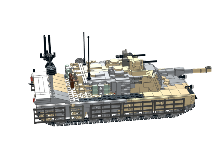 Advanced Attack and Reconnaissance Tank from BrickLink Studio [BrickLink]