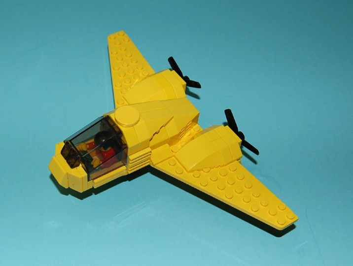 Small Plane 9 of 10 from BrickLink Studio [BrickLink]