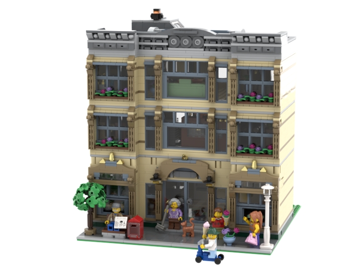 Modular Antique Store from BrickLink Studio [BrickLink]