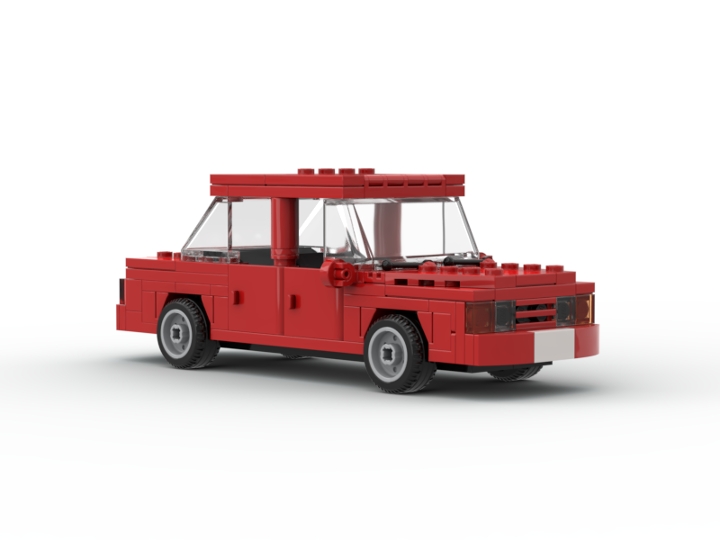 Red car 32 from BrickLink Studio [BrickLink]