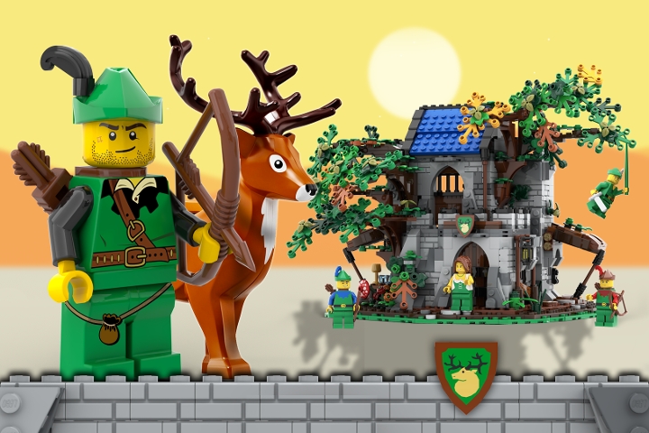 THE FORESTMEN SECRET INN from BrickLink Studio [BrickLink]
