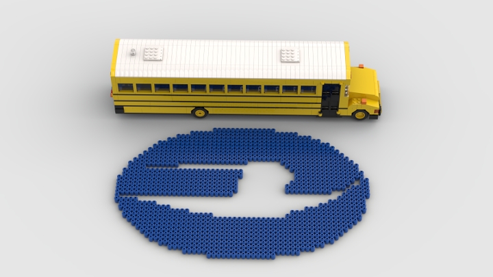 Blue Bird Vision 2nd Gen from BrickLink Studio [BrickLink]