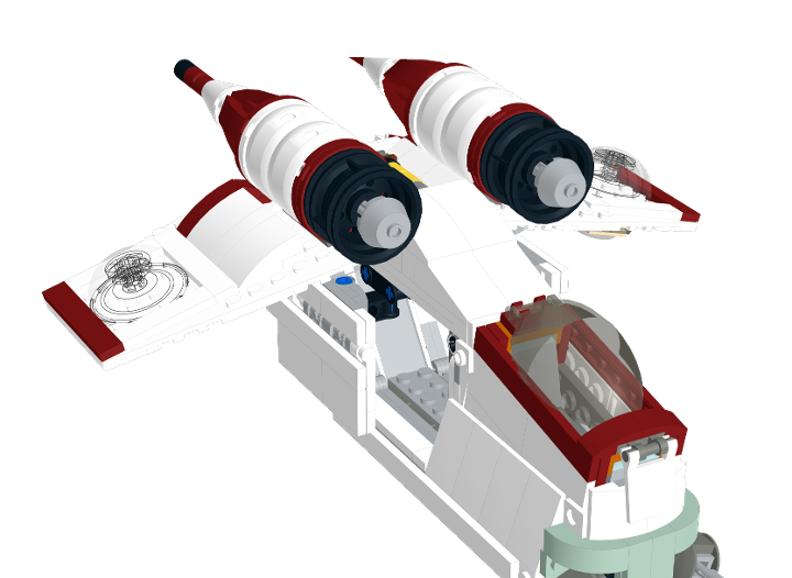 chibi_republic_gunship from BrickLink Studio [BrickLink]