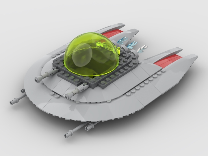 UFO Battle Ship from BrickLink Studio [BrickLink]