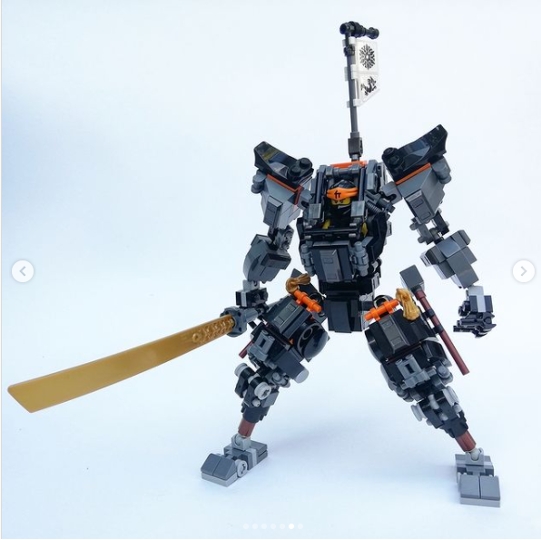 Cole Mech 2.0 from BrickLink Studio [BrickLink]