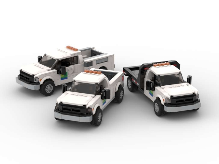 Ford F150 Utility from BrickLink Studio [BrickLink]