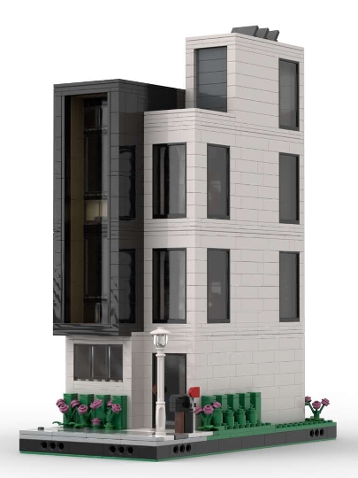 Modern Townhome from BrickLink Studio [BrickLink]