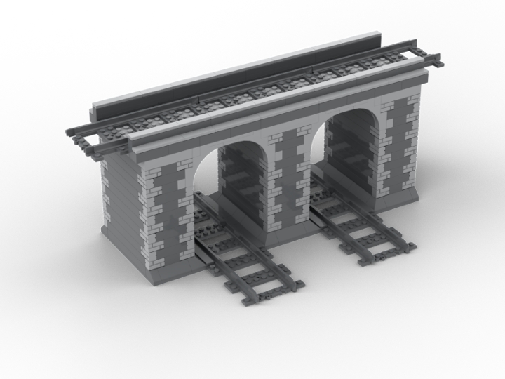 Train bridge from BrickLink Studio [BrickLink]