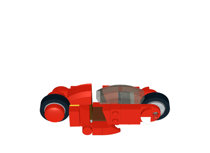 Kaneda's bike from Akira and Ready Player One from BrickLink Studio ...