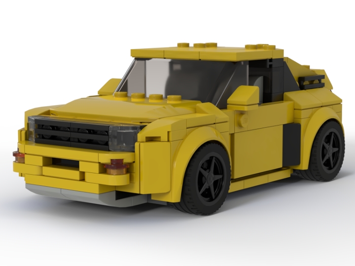 Rally Car 23 from BrickLink Studio [BrickLink]