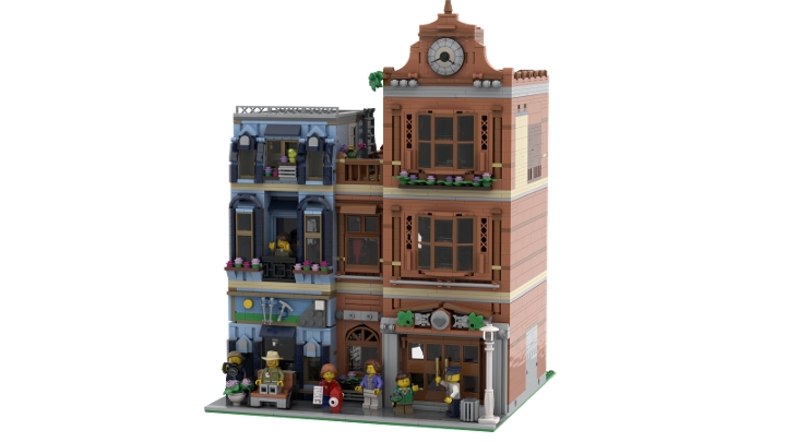 Modular Natural History Museum from BrickLink Studio [BrickLink]