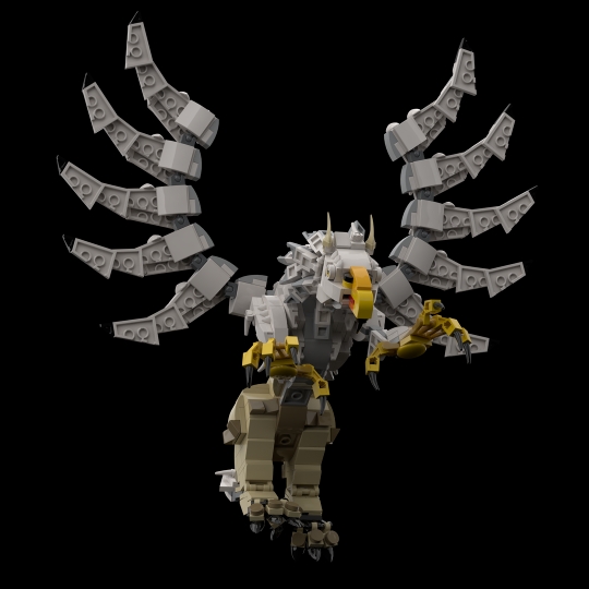 Mythical Creatures X: The Gryphon (Improved Version) from BrickLink ...