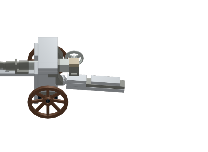 German Field Gun (WW1) from BrickLink Studio [BrickLink]