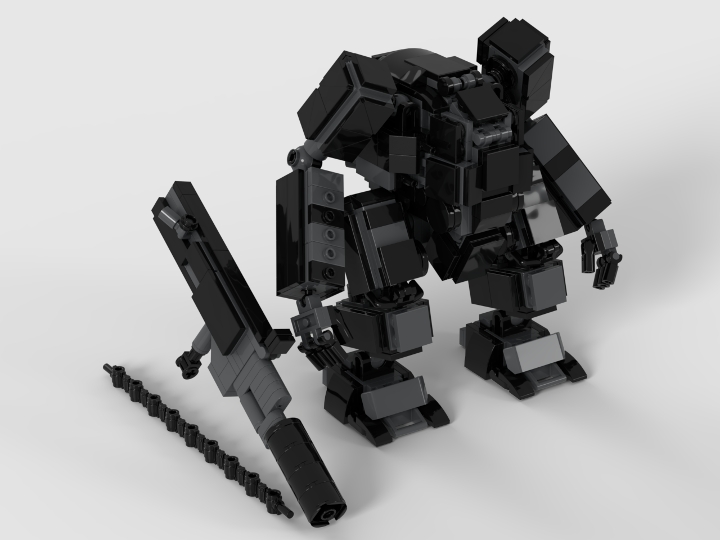 Mech mk.8 from BrickLink Studio [BrickLink]