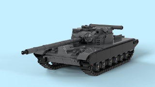 WW2 entrenchment part 1 from BrickLink Studio [BrickLink]
