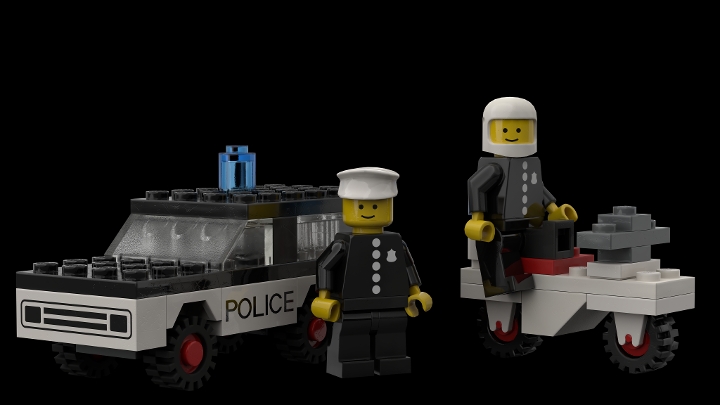 540 - Police Units from BrickLink Studio [BrickLink]