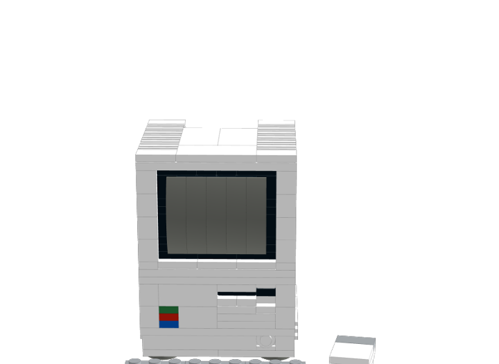 Apple Macintosh1984 from BrickLink Studio [BrickLink]