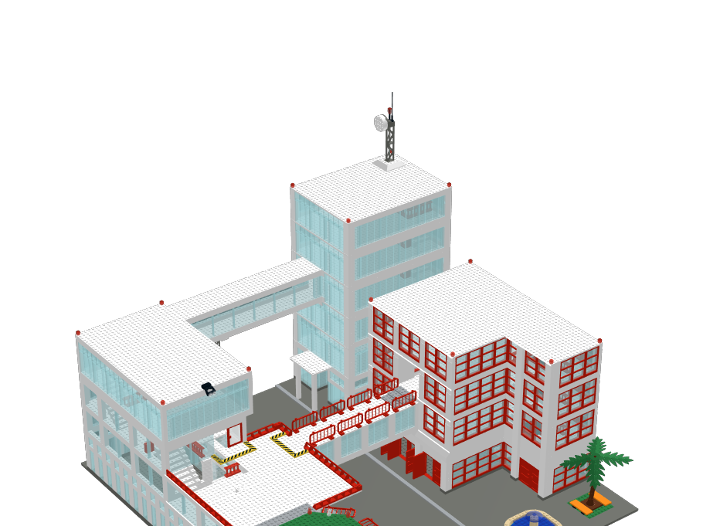 Hospital from BrickLink Studio [BrickLink]