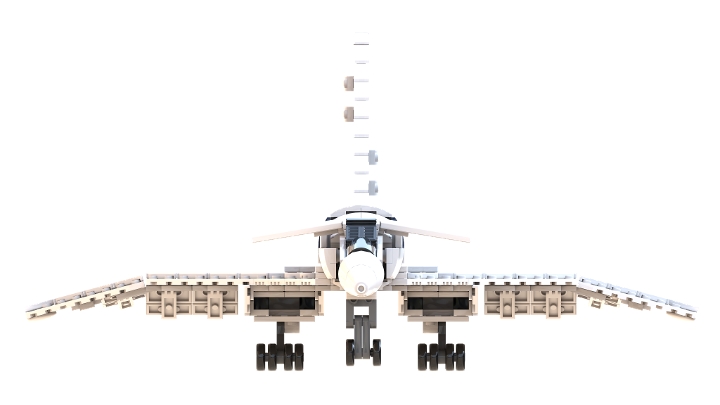 LEGO MOC Tupolev Tu-144 Charger by ungern666 | Rebrickable - Build with ...