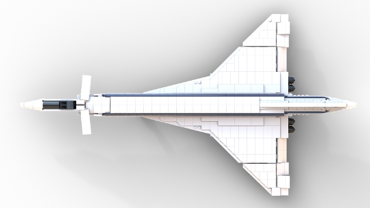 LEGO MOC Tupolev Tu-144 Charger by ungern666 | Rebrickable - Build with ...