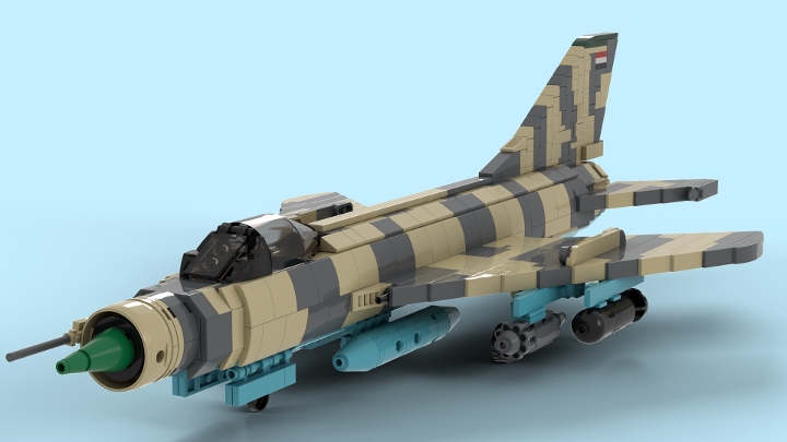 Su-7B from BrickLink Studio [BrickLink]