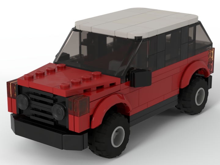 City Off Road Car 2 from BrickLink Studio [BrickLink]