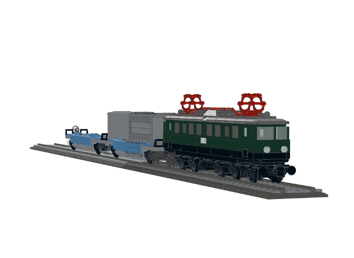 freight train from BrickLink Studio [BrickLink]