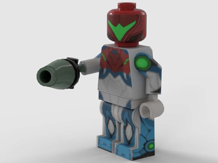 Samus Dread Suit from BrickLink Studio [BrickLink]