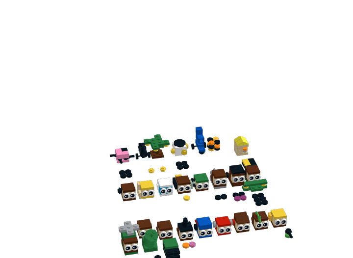 btd6 all towers from BrickLink Studio [BrickLink]