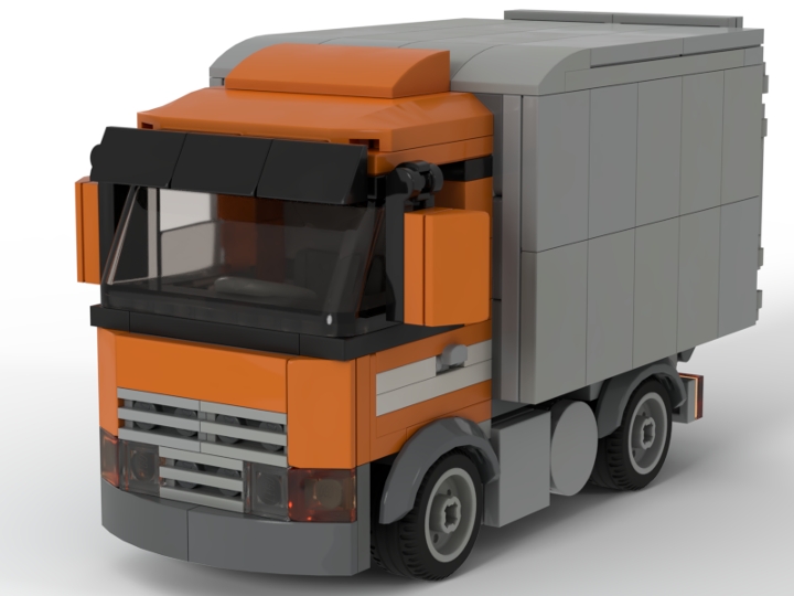 City Lorry 3 from BrickLink Studio [BrickLink]